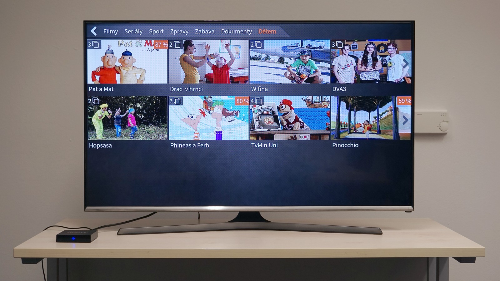 Recenzia: Lepší.TV - online telka plus krabička s Androidom